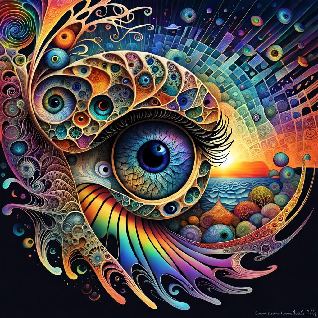 Ocean Eye!!!! - AI Generated Artwork - NightCafe Creator