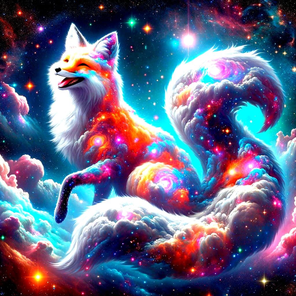 Nebulous - Cosmic Fox Galaxy Nebula