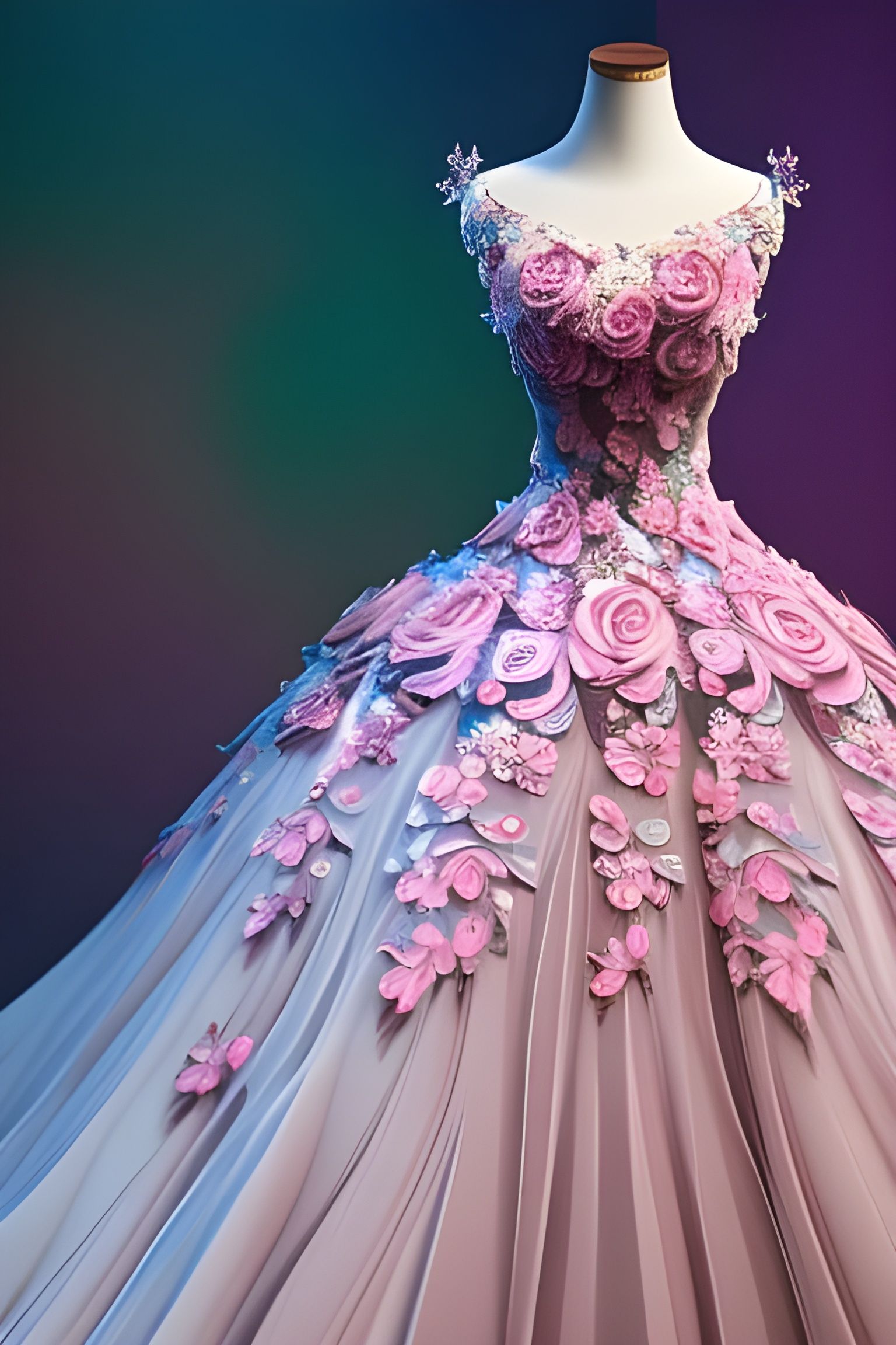 GOWN - AI Generated Artwork - NightCafe Creator