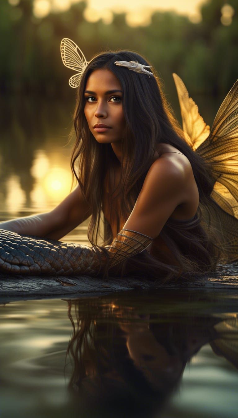 Fae portrait - AI Generated Artwork - NightCafe Creator