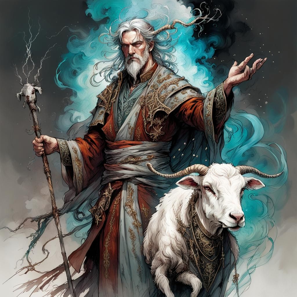 The Sacrificial Lamb - AI Generated Artwork - NightCafe Creator