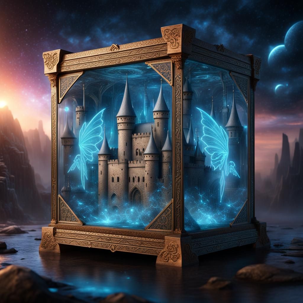 A magic box (5/5) - AI Generated Artwork - NightCafe Creator