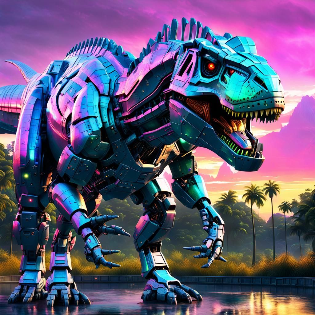 T-rex - AI Generated Artwork - NightCafe Creator