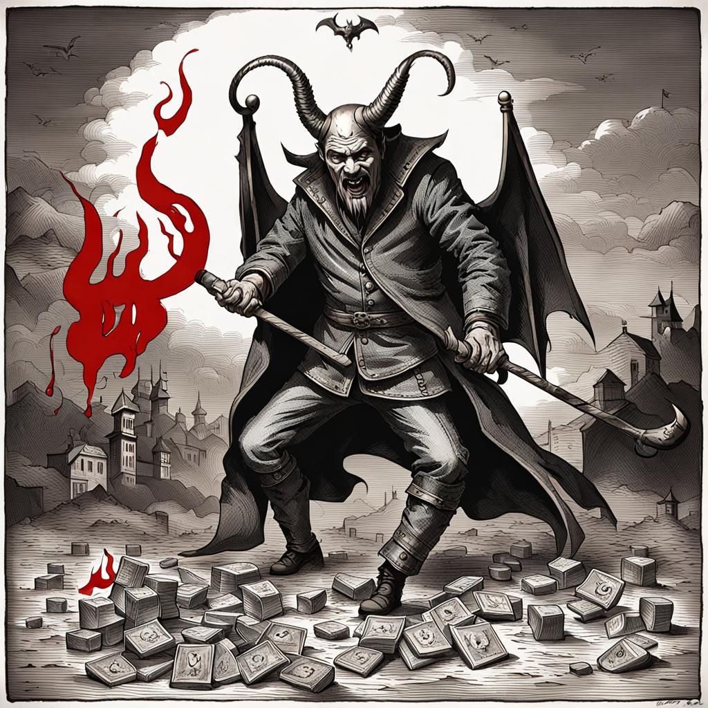 The devils got fun and games, the fun and games he likes to play. All ...