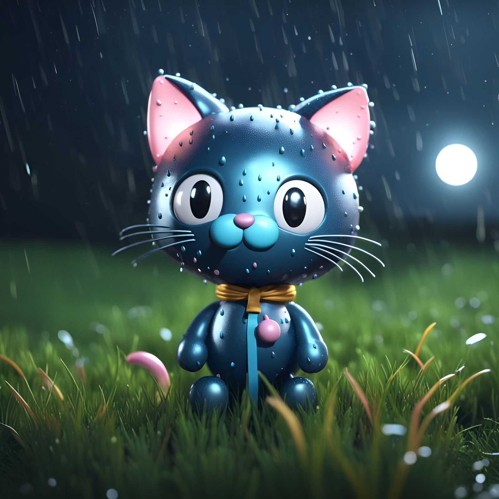 A Cute Cat - AI Generated Artwork - NightCafe Creator