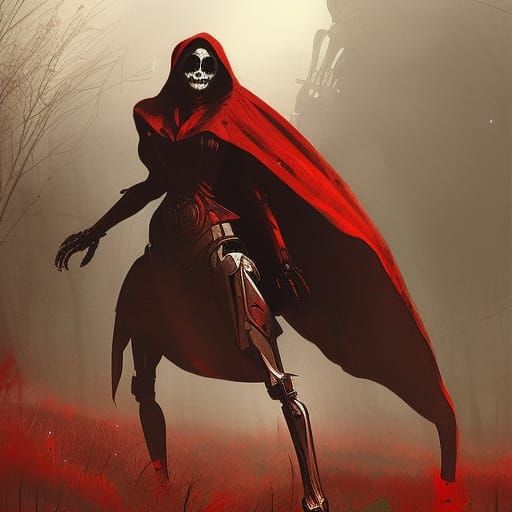 Little Red 1 - AI Generated Artwork - NightCafe Creator