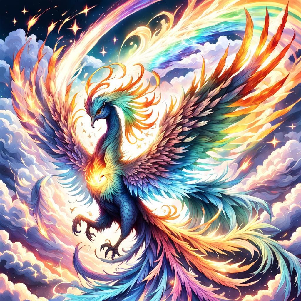 Phoenix - AI Generated Artwork - NightCafe Creator