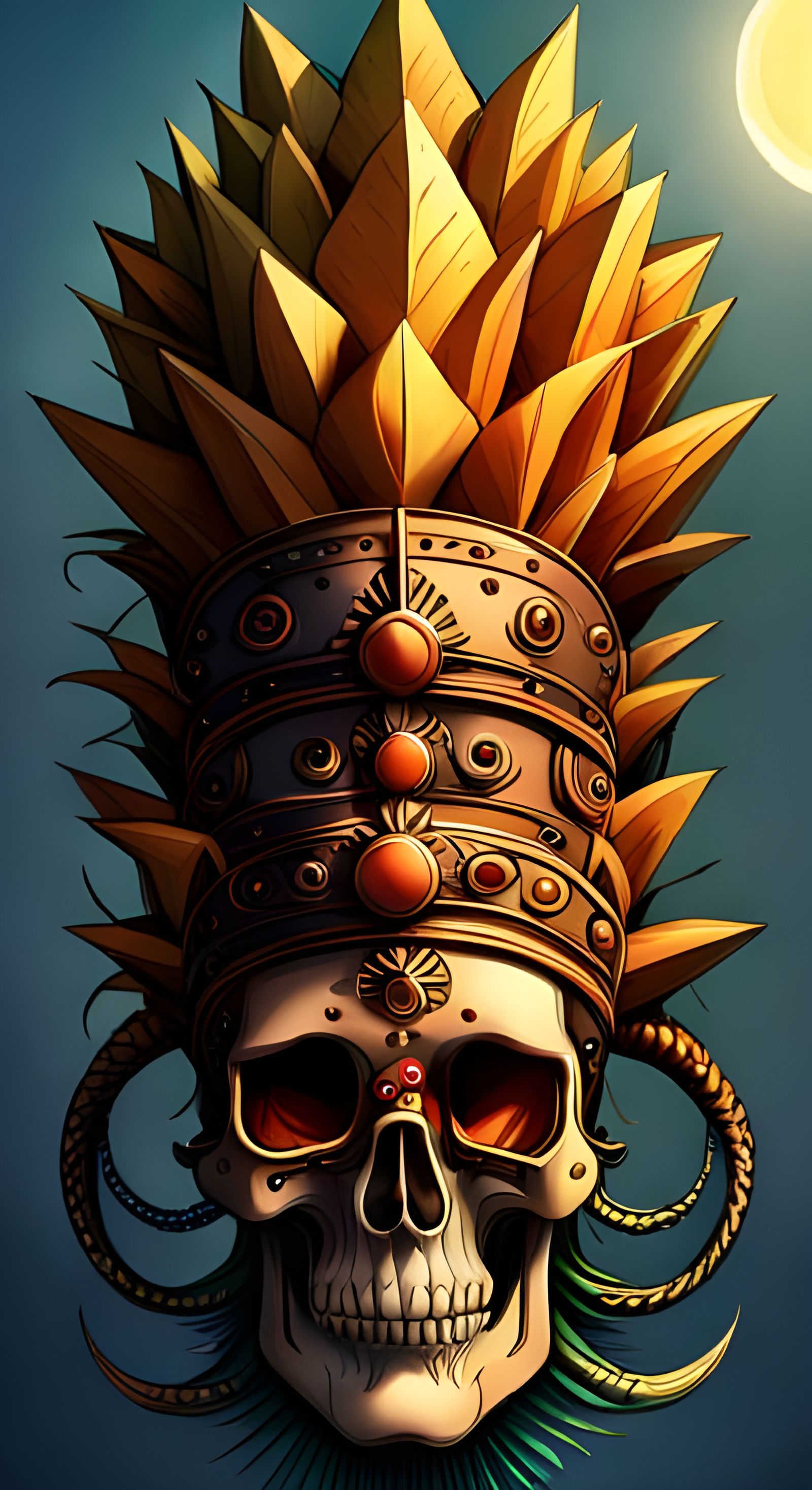 Skull - AI Generated Artwork - NightCafe Creator