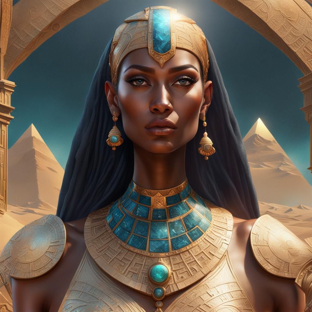 The Ultimate Egyptian Goddess - AI Generated Artwork - NightCafe Creator
