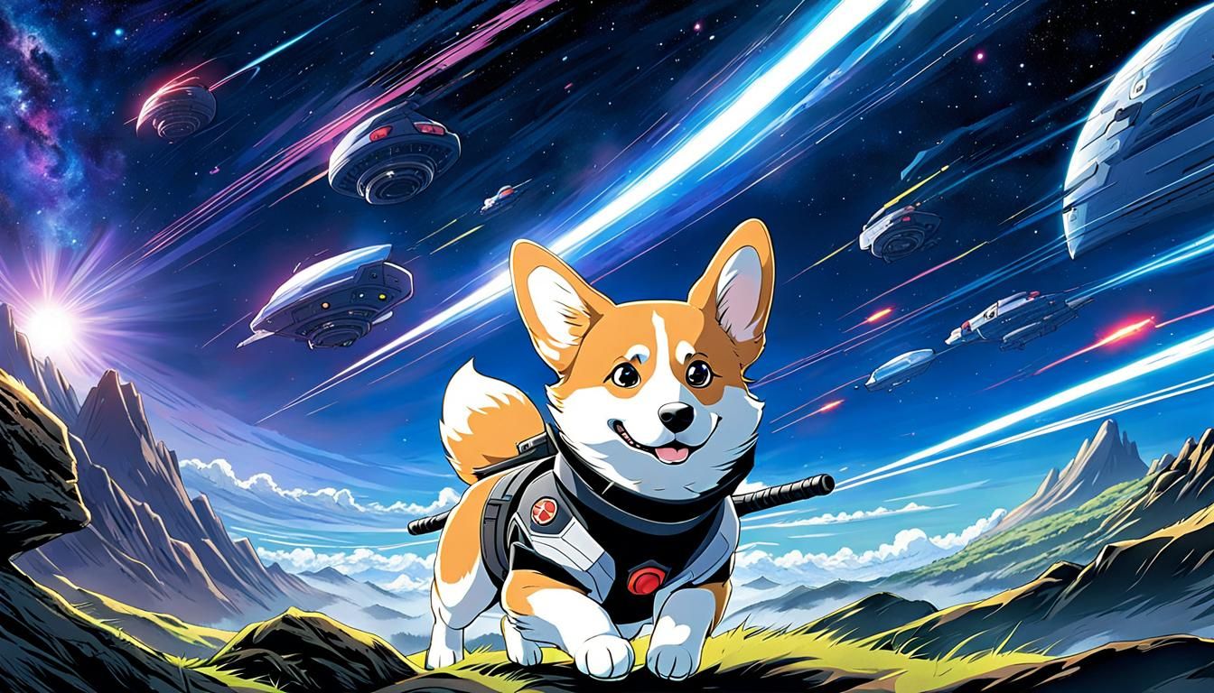 Corgi space ninja - AI Generated Artwork - NightCafe Creator