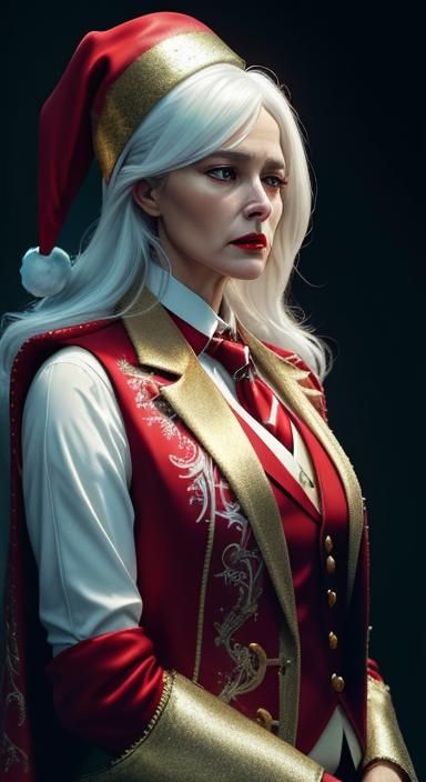 Mrs. Claus: Final Preparations - AI Generated Artwork - NightCafe Creator