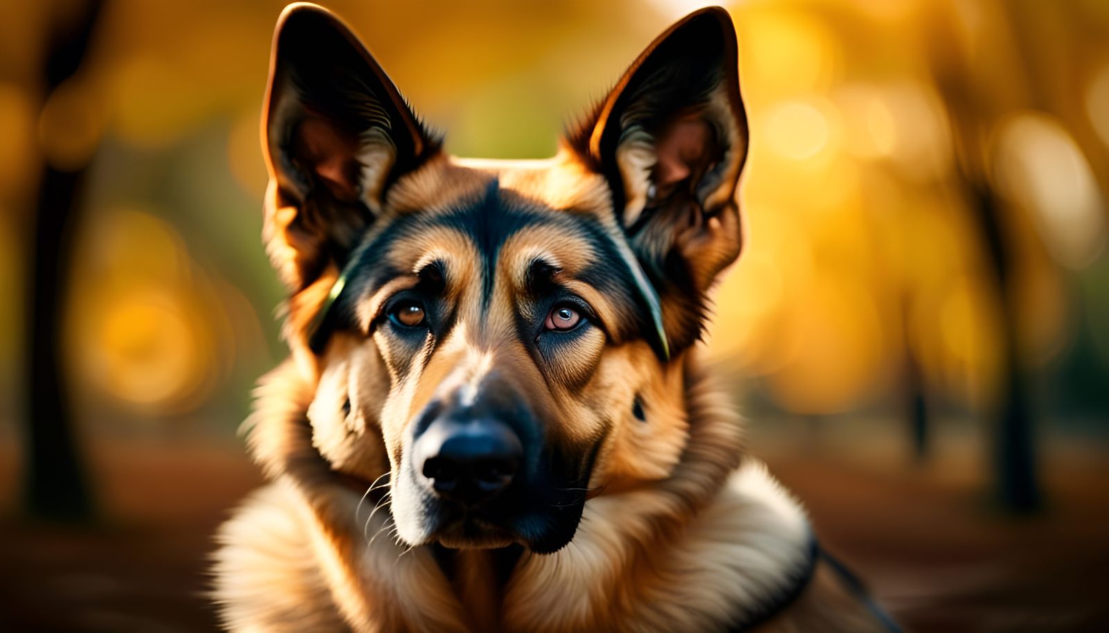 Alsatian dog #02 - AI Generated Artwork - NightCafe Creator