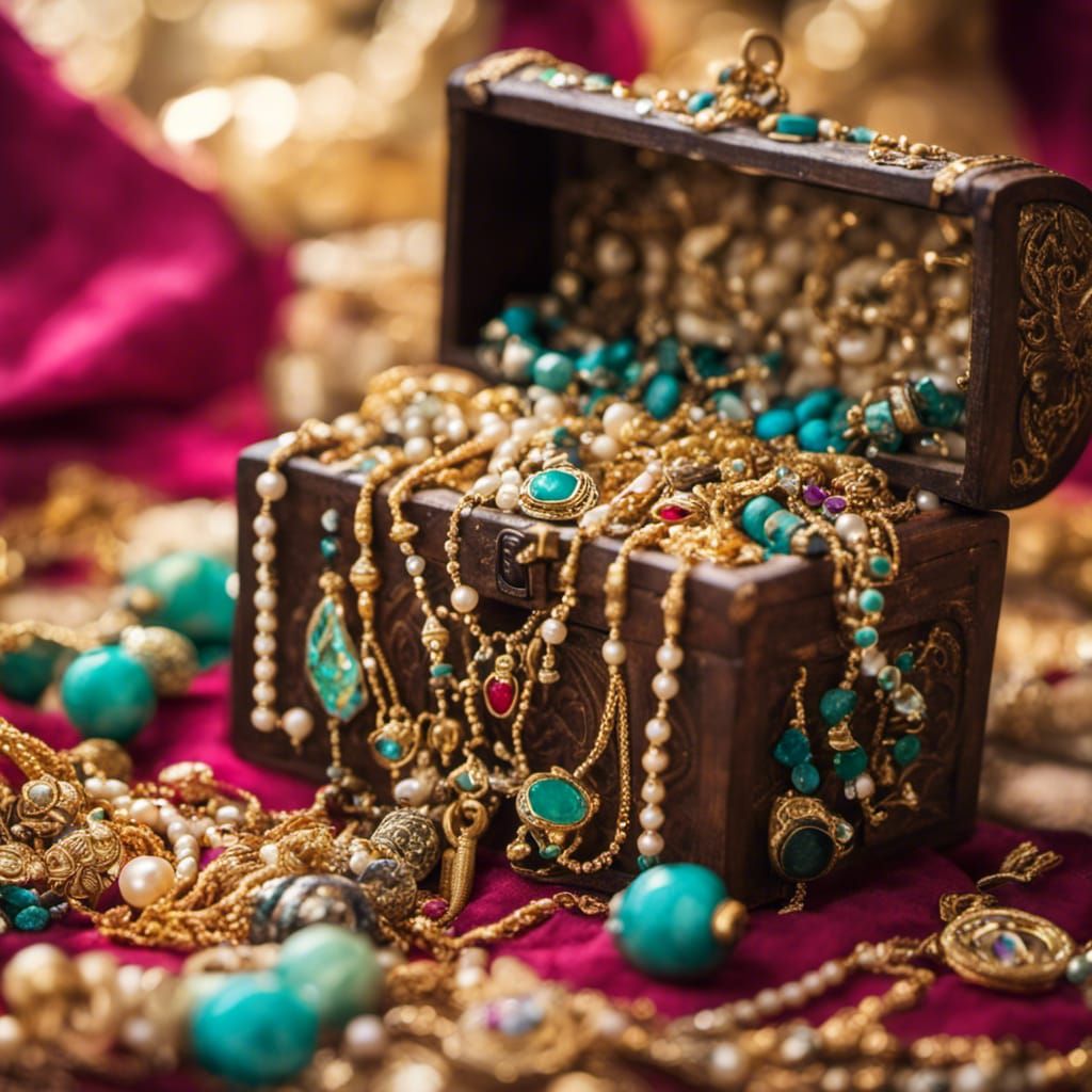 Arabian Treasure Chest - AI Generated Artwork - NightCafe Creator