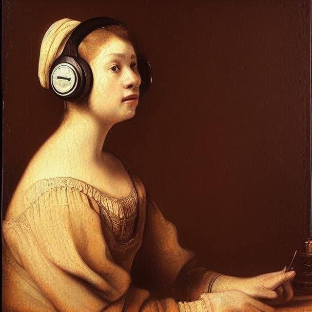 Modern Rembrandt - AI Generated Artwork - NightCafe Creator