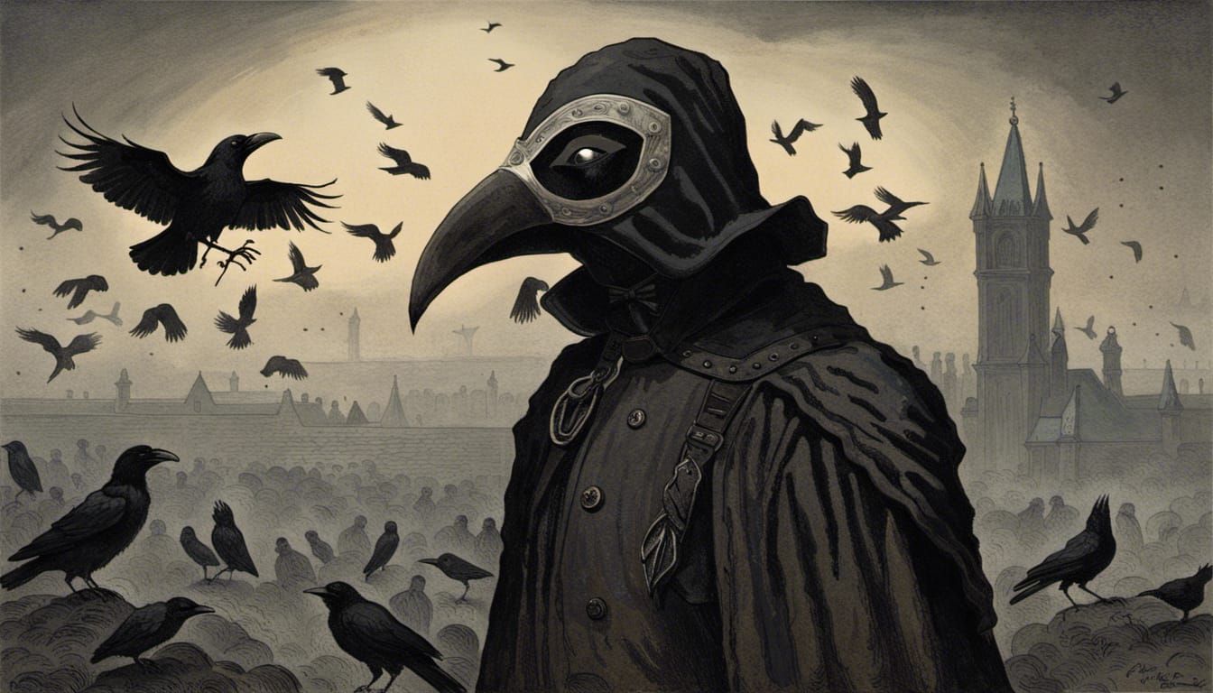 plague mask - AI Generated Artwork - NightCafe Creator
