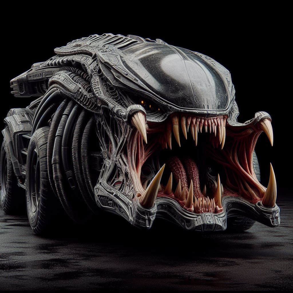 Predator Car 2 - AI Generated Artwork - NightCafe Creator