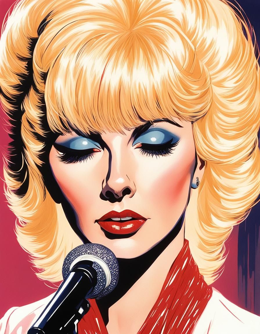 Julee Cruise - AI Generated Artwork - NightCafe Creator