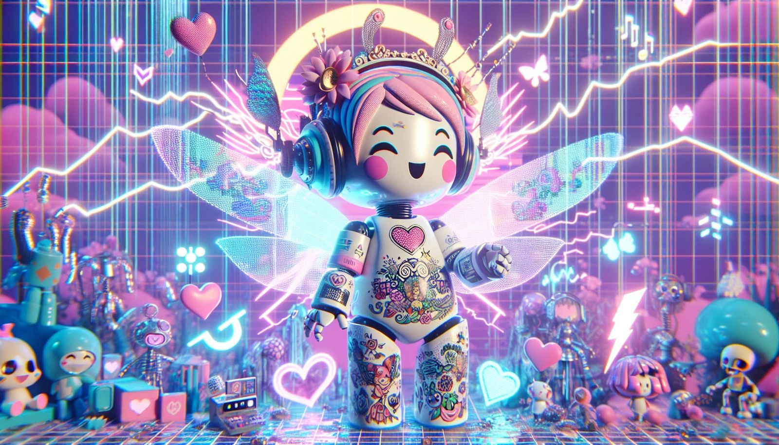 Happy Fairy - AI Generated Artwork - NightCafe Creator