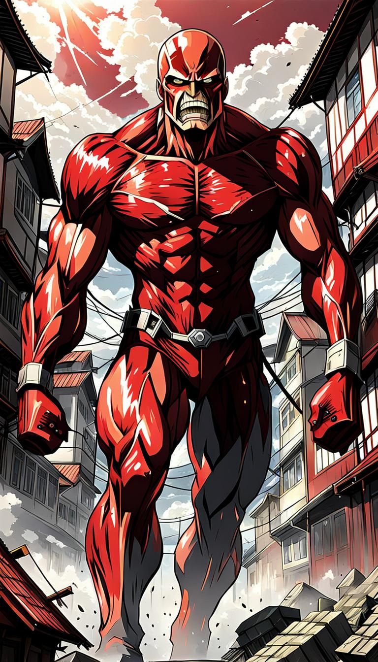 AoT - Collosal Titan - AI Generated Artwork - NightCafe Creator