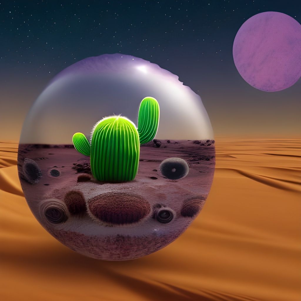 Interdimensional Traveling Cactus - AI Generated Artwork - NightCafe ...