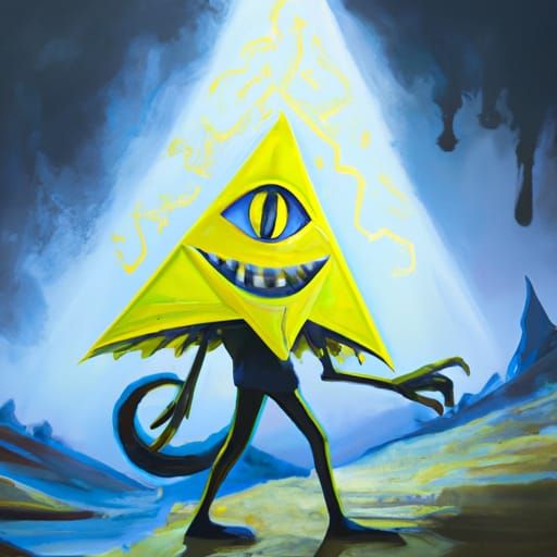 Bill Cipher dream demon - AI Generated Artwork - NightCafe Creator