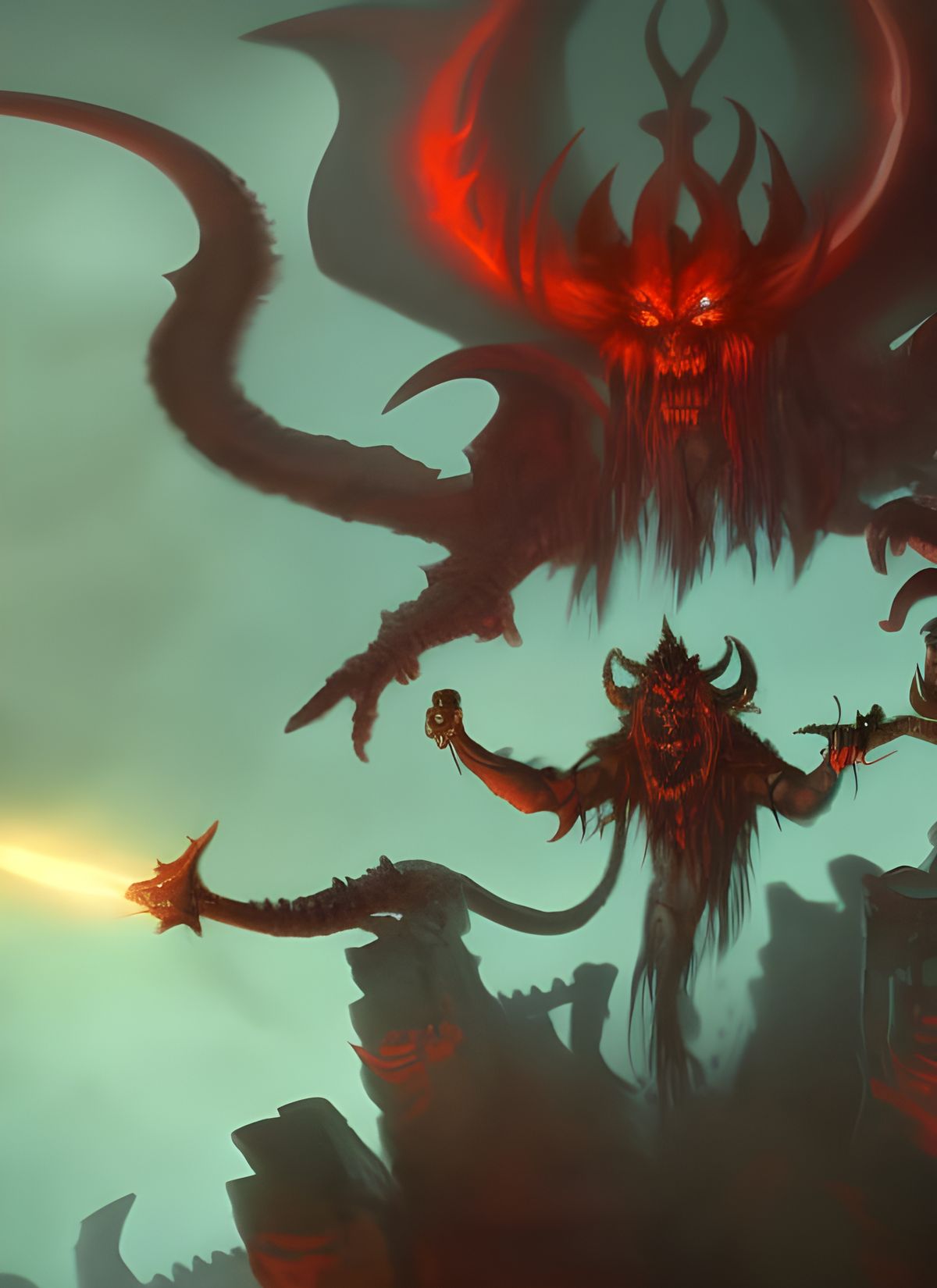 Gallu Demons - AI Generated Artwork - NightCafe Creator