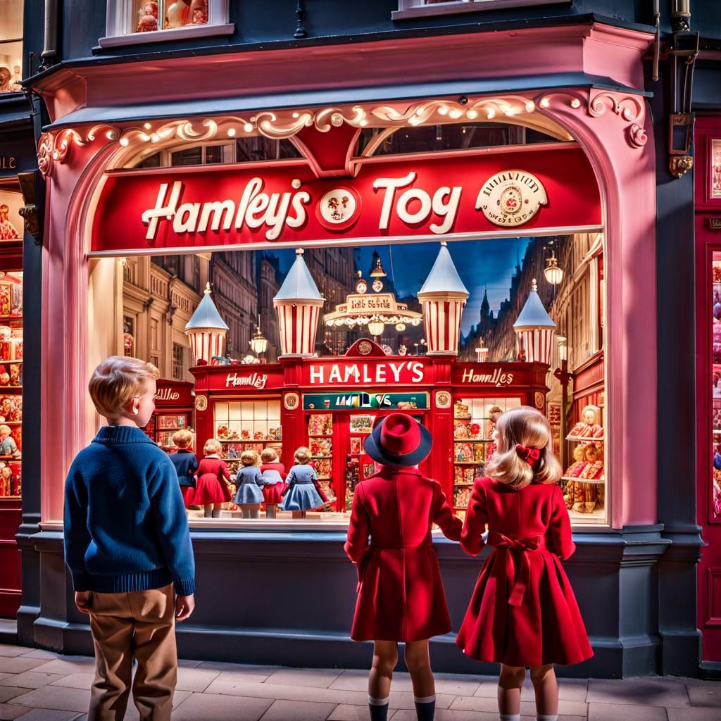 Only Hamleys with its 7 floors of toys could create so much more than ...