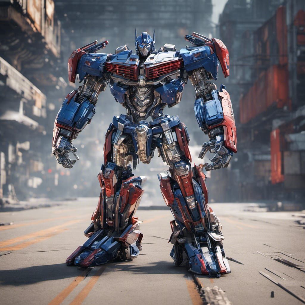 Optimus Prime! - AI Generated Artwork - NightCafe Creator