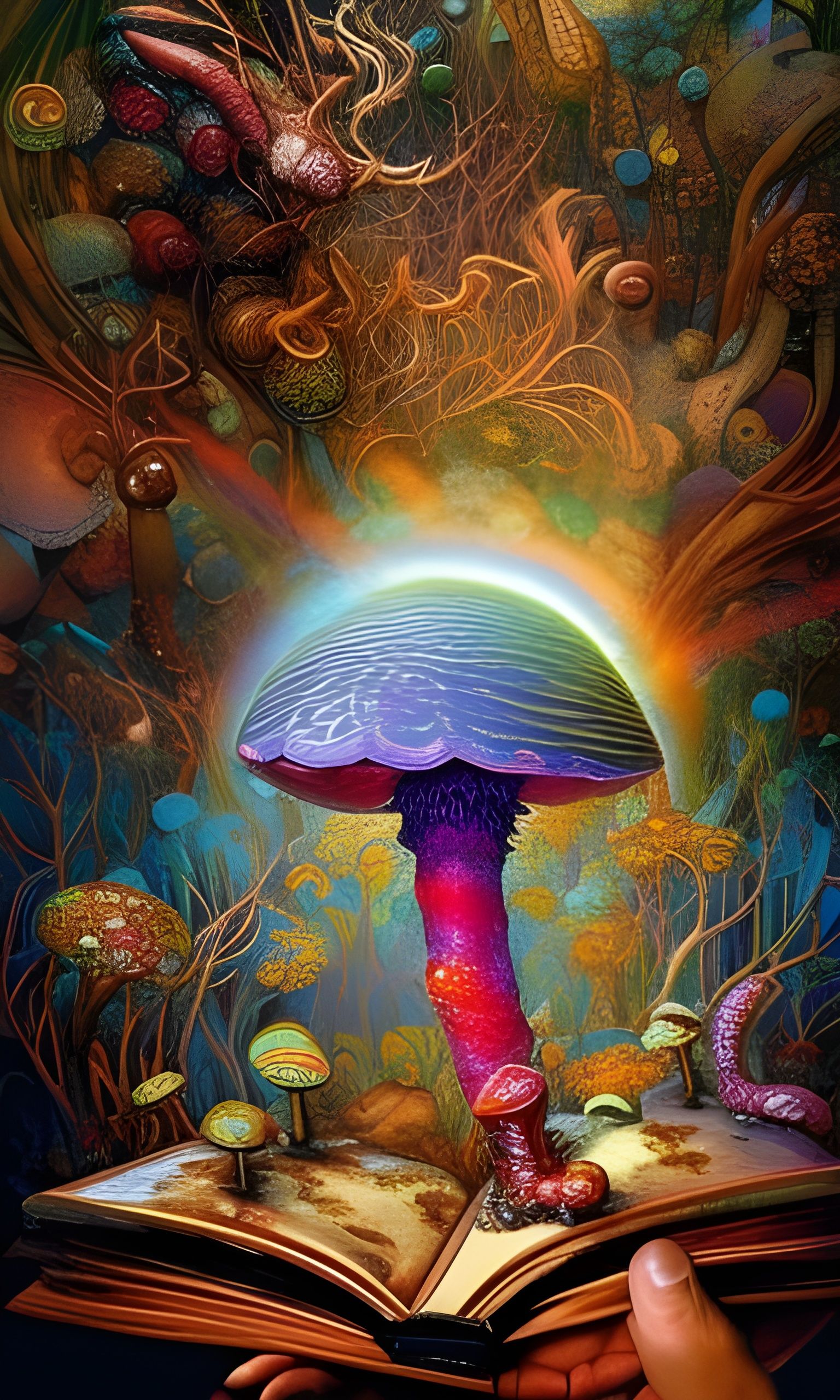 Happy Shroom Day - AI Generated Artwork - NightCafe Creator
