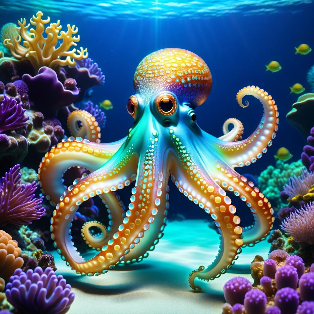 octopus - AI Generated Artwork - NightCafe Creator