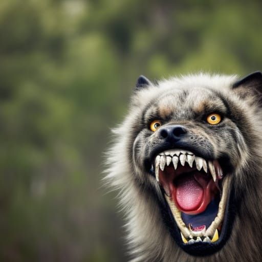 Werewolf - AI Generated Artwork - NightCafe Creator