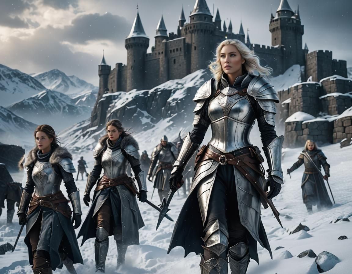 The Silver Owls Order #7: Kalmithara, the great fortress of the north ...