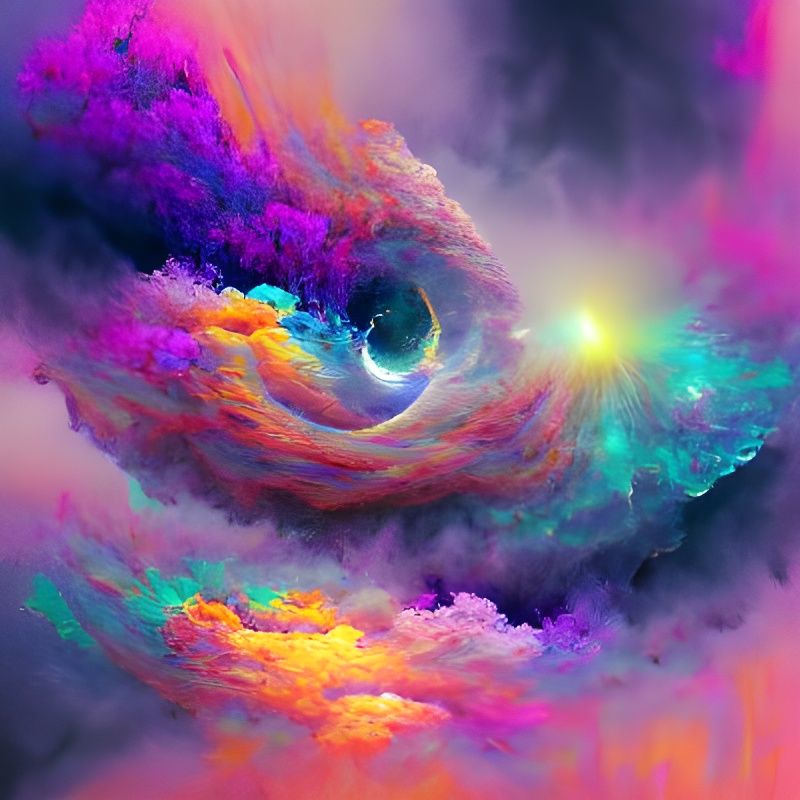 The eye of infinity - AI Generated Artwork - NightCafe Creator