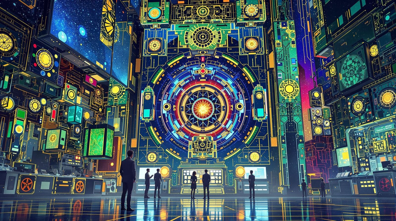 Master Control Center in Klimt City