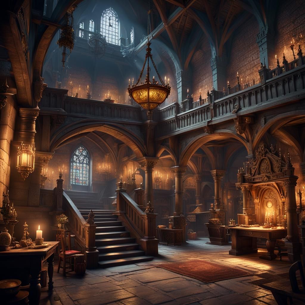 Medieval chamber - AI Generated Artwork - NightCafe Creator
