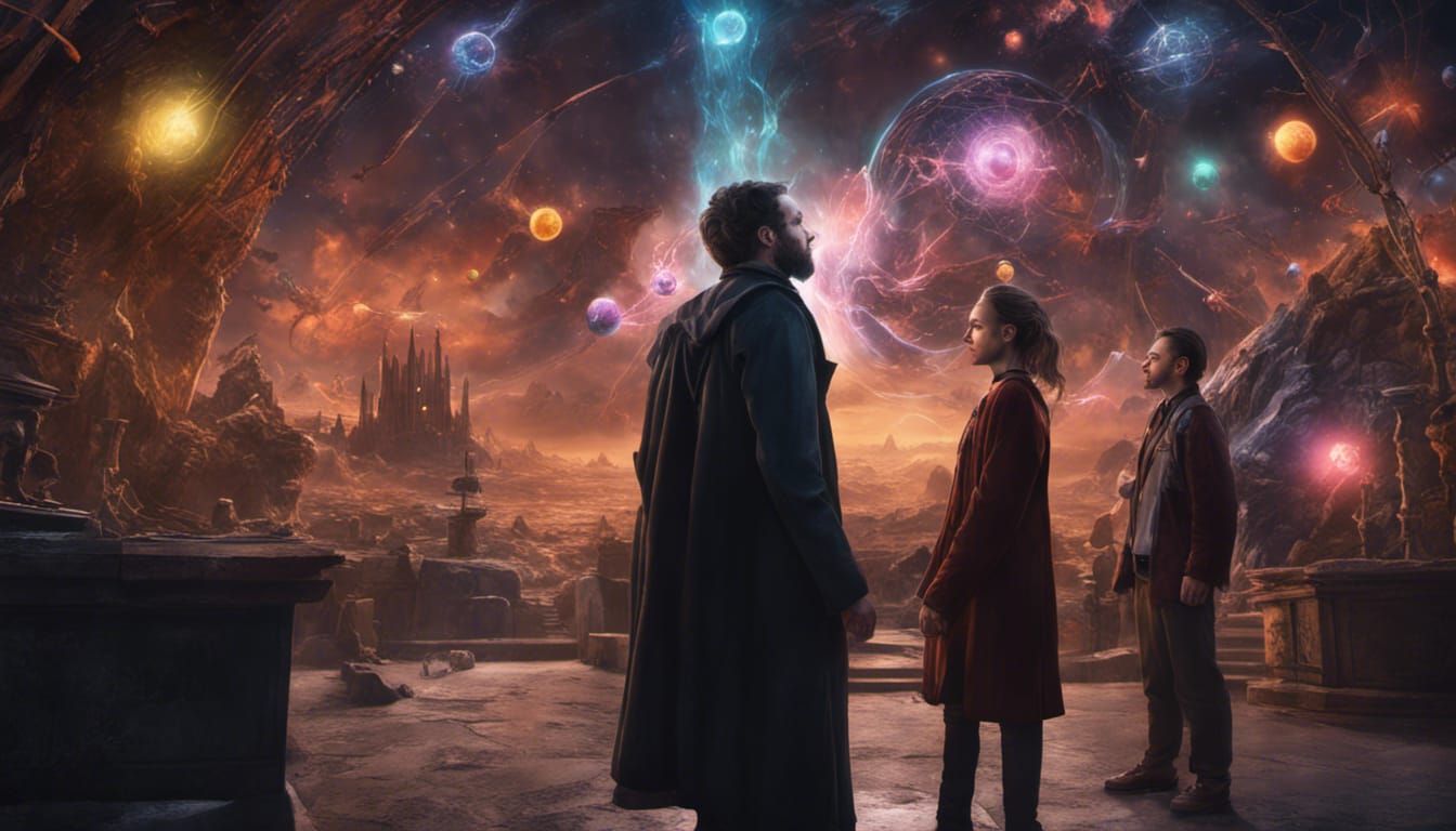 Wizards of the Multiverse - AI Generated Artwork - NightCafe Creator