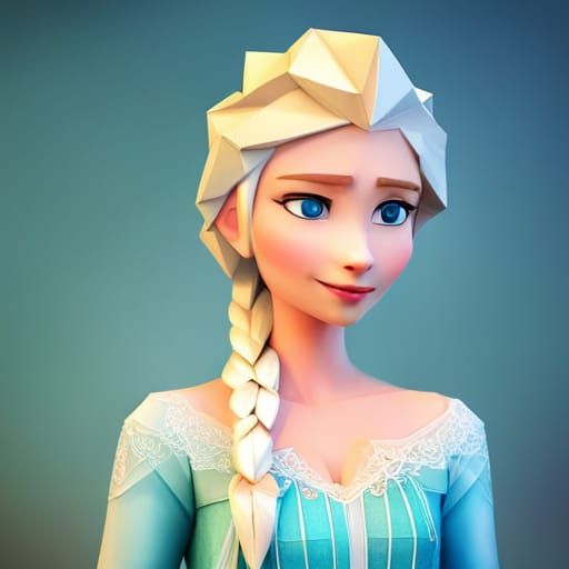 Elsa - AI Generated Artwork - NightCafe Creator
