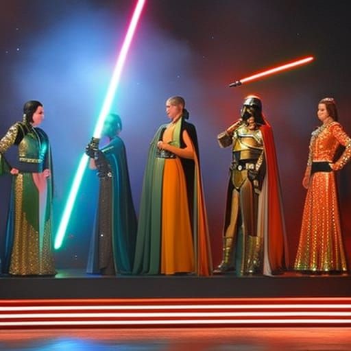 Star Wars Drag Show - AI Generated Artwork - NightCafe Creator