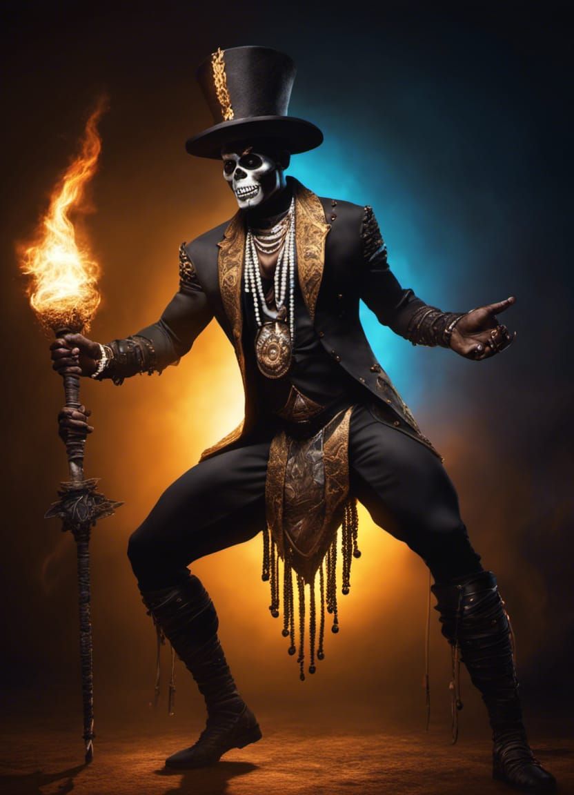 Baron Samedi - AI Generated Artwork - NightCafe Creator