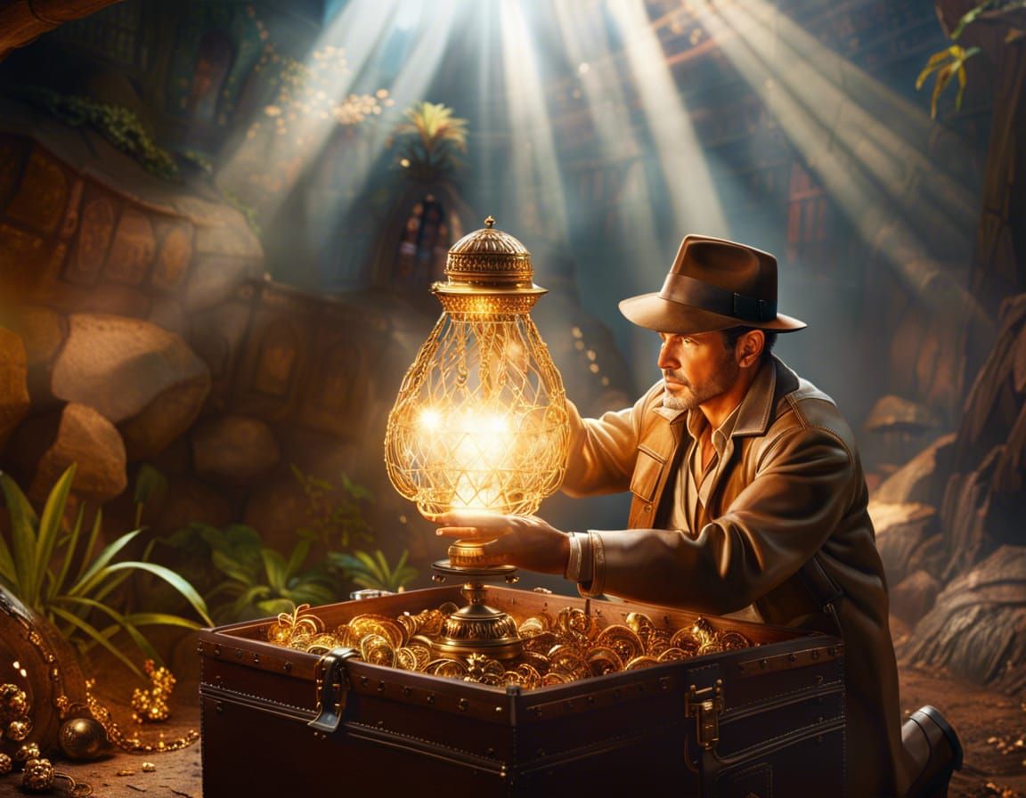 indiana jones - AI Generated Artwork - NightCafe Creator