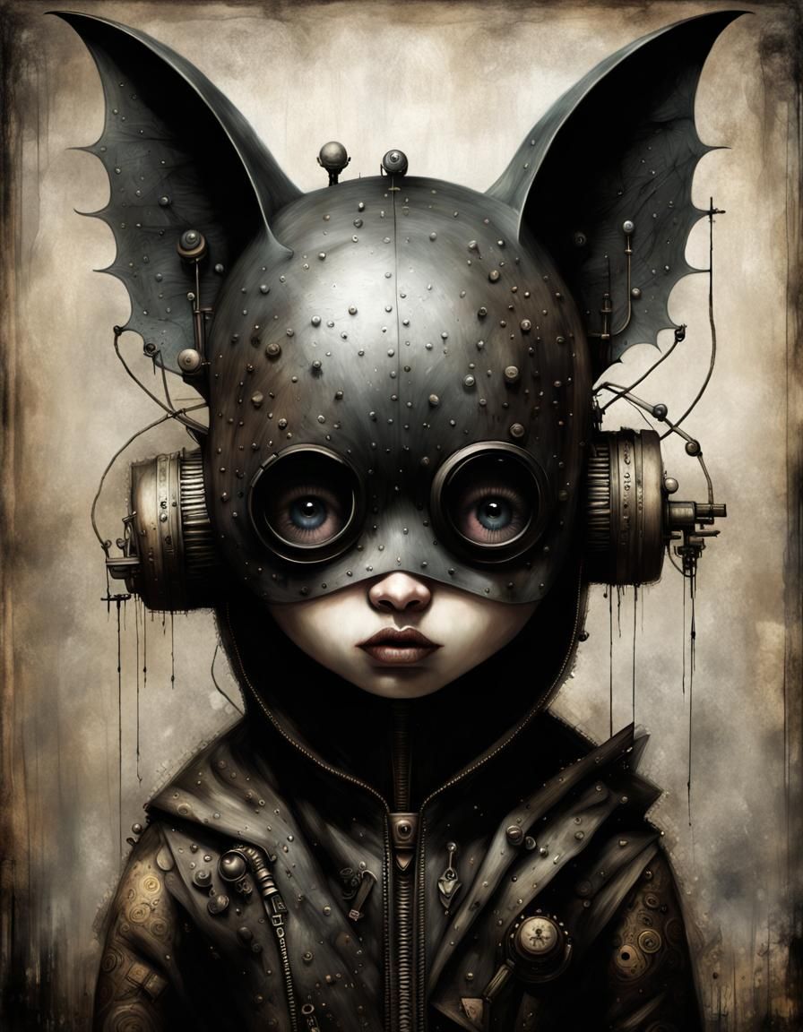 "The Cyberpunk Bat": Photograph by Stephen Gammell - Gabriel Pacheco ...