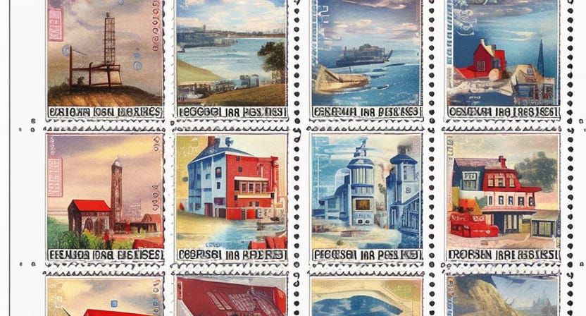 Postage Stamp Collection; Great American Short Order Cooks - AI ...