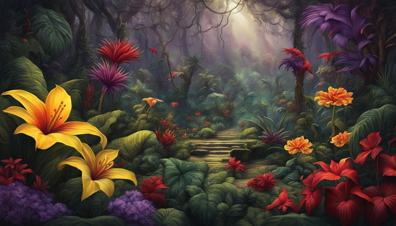 The jungle - AI Generated Artwork - NightCafe Creator