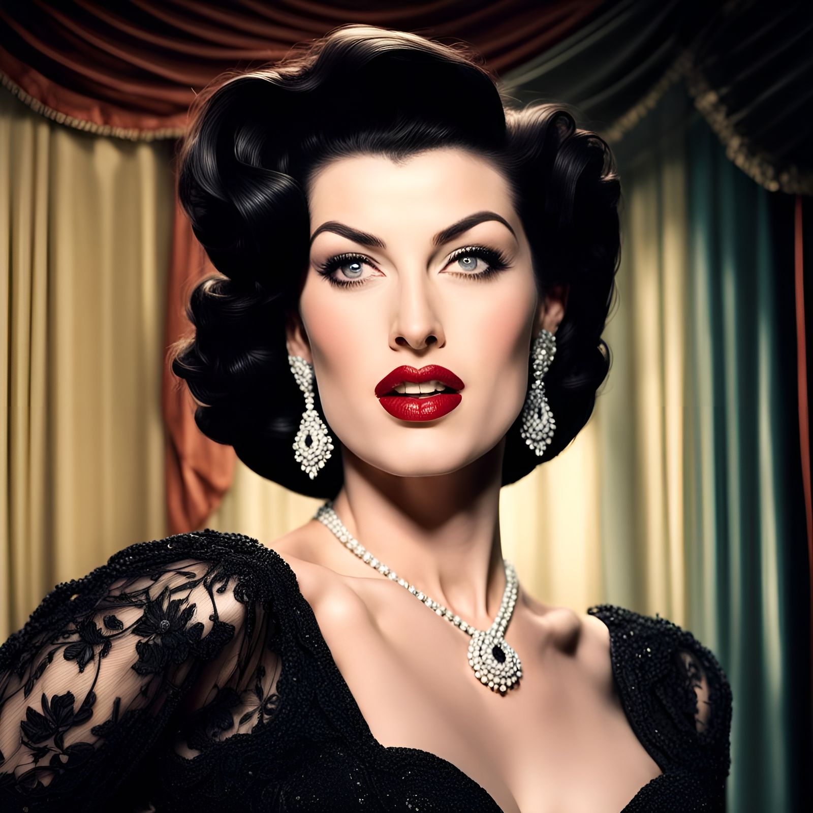 Screen Starlet - AI Generated Artwork - NightCafe Creator