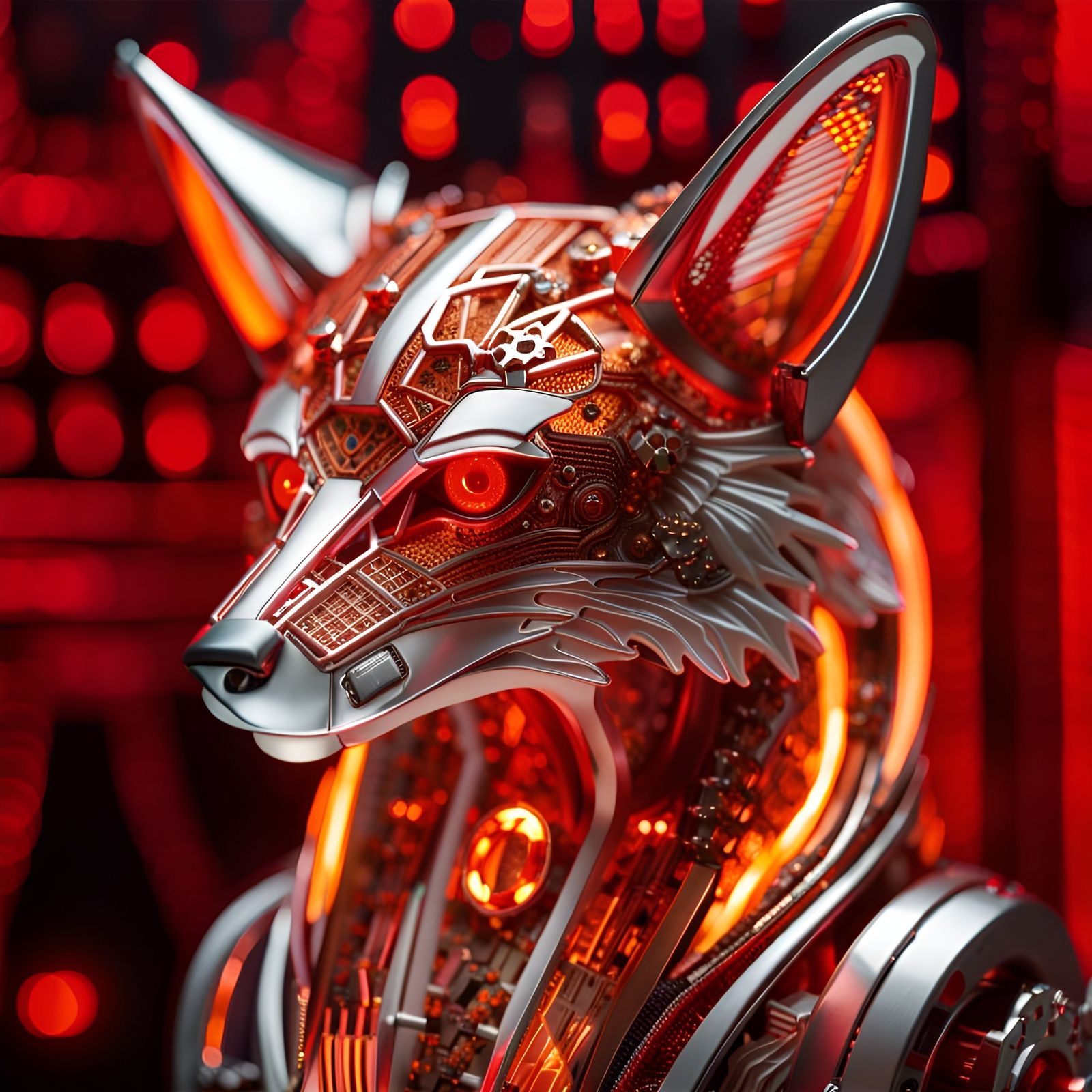 AI Fox - AI Generated Artwork - NightCafe Creator