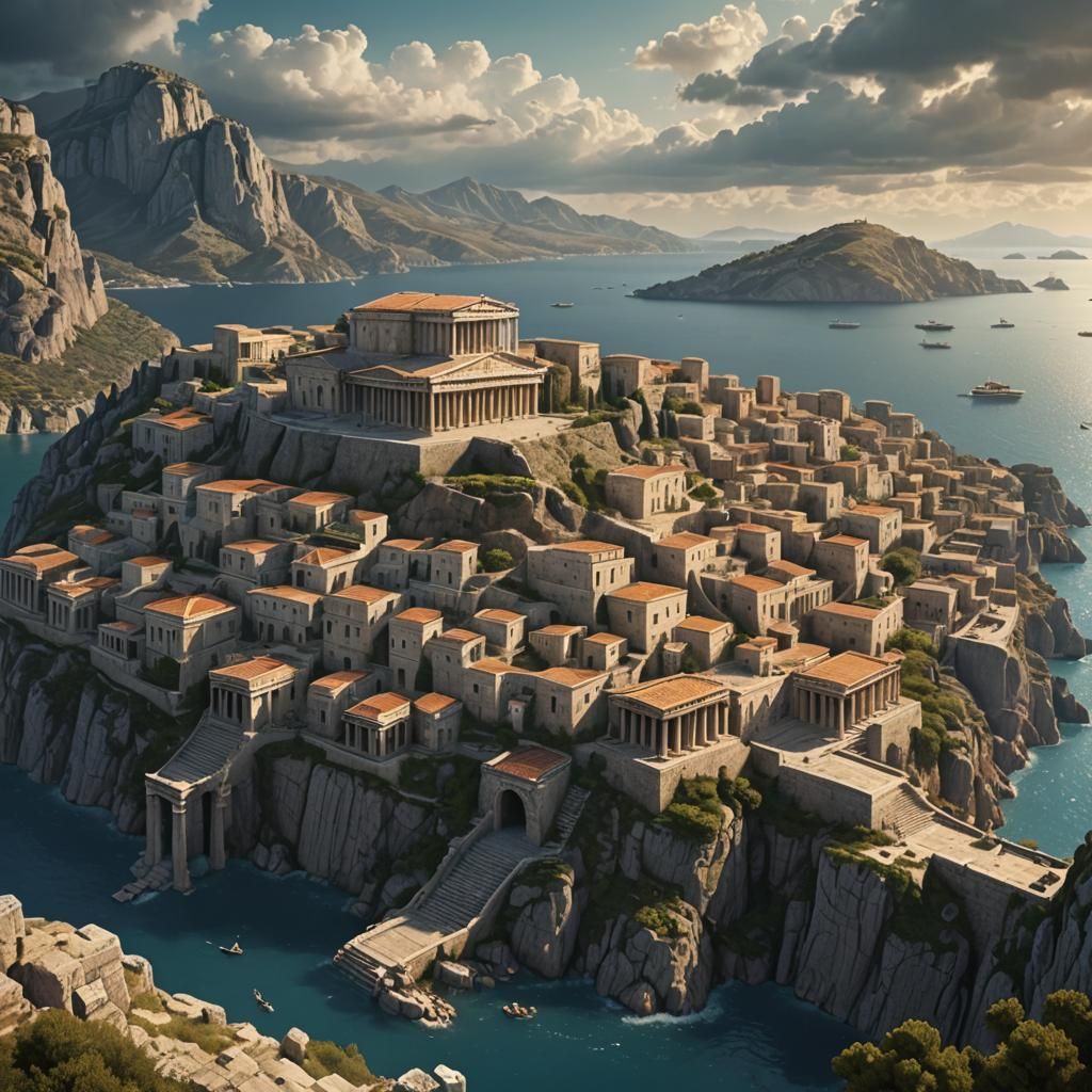 Classical city - AI Generated Artwork - NightCafe Creator