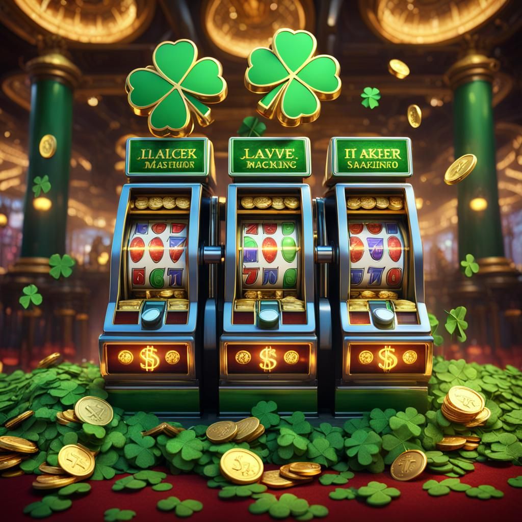 Winning slot machine 🍀🍀🍀🪙🪙🪙 - AI Generated Artwork - NightCafe Creator
