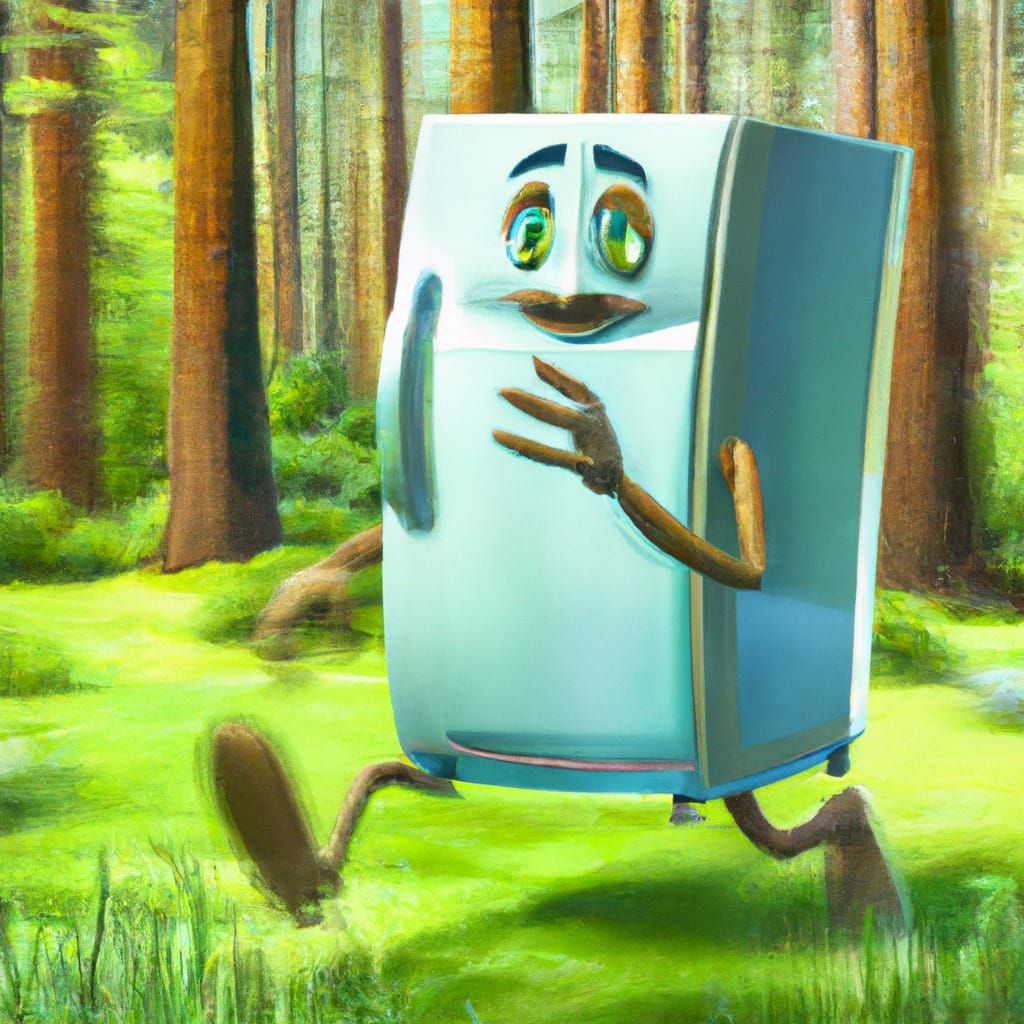 Is Your Fridge Running? - AI Generated Artwork - NightCafe Creator