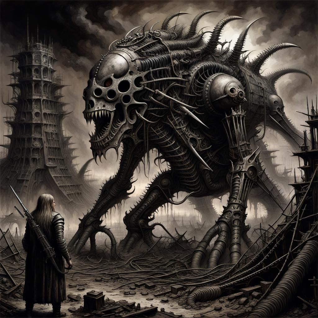 Daemon Engine II - AI Generated Artwork - NightCafe Creator