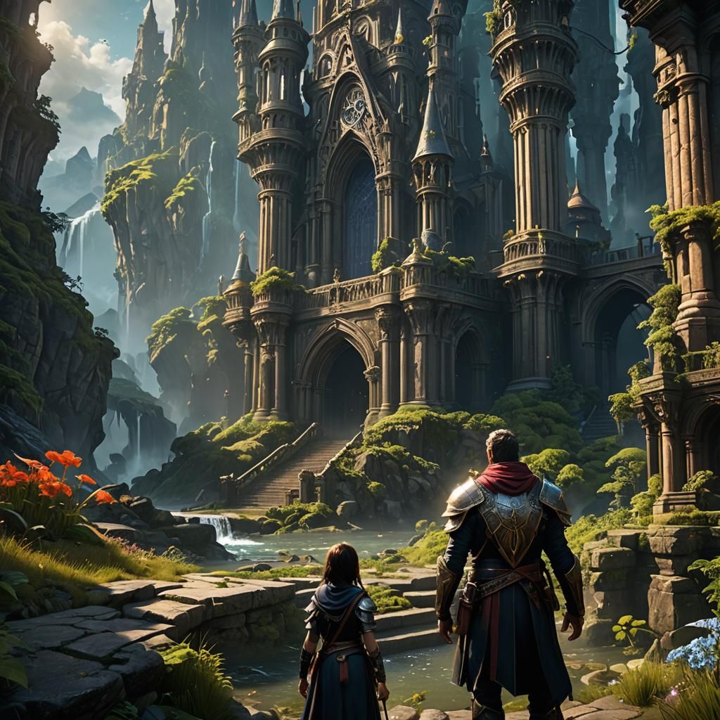 Forgotten castle - AI Generated Artwork - NightCafe Creator